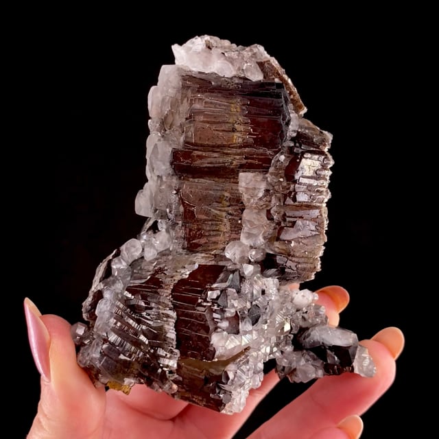 Calcite (2 generations) | Leiping Mine, Leiping, Guiyang Co., Chenzhou ...