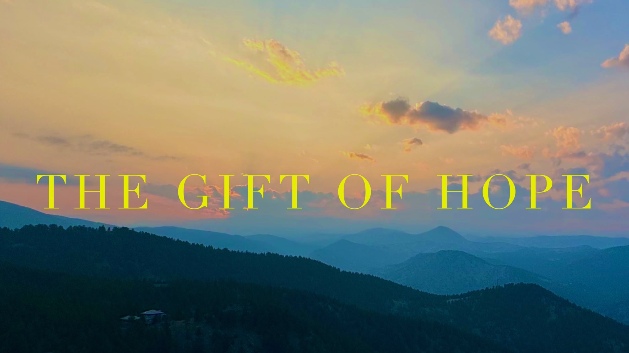THE GIFT OF HOPE | Videos & Movies on Vimeo
