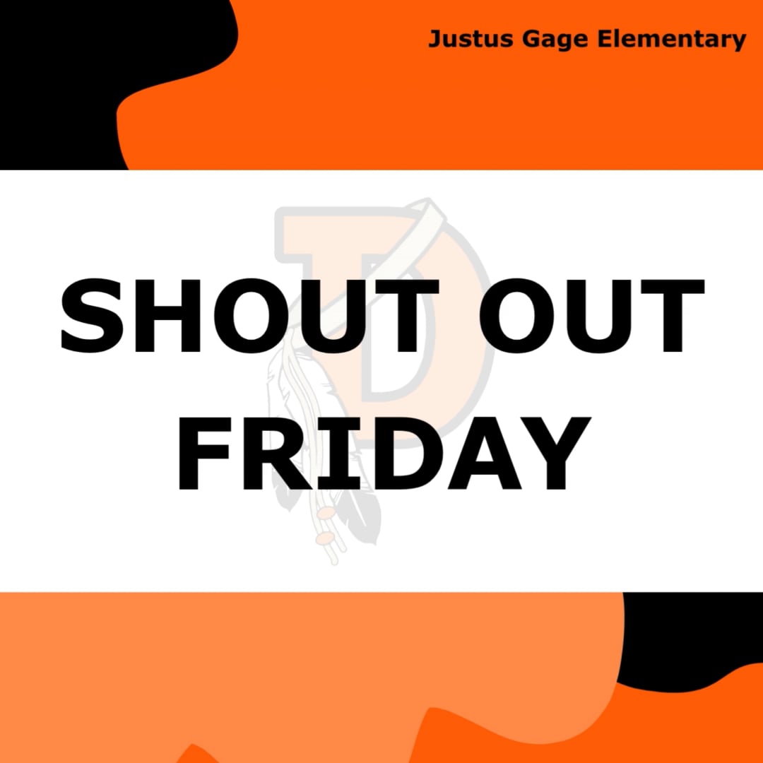 2025-26 Shout Out Friday 10.3.25