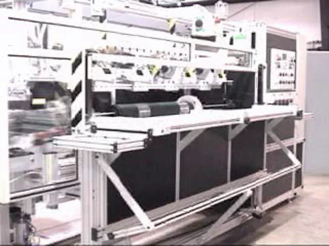 Rubber Mat Rolling Machine on Vimeo