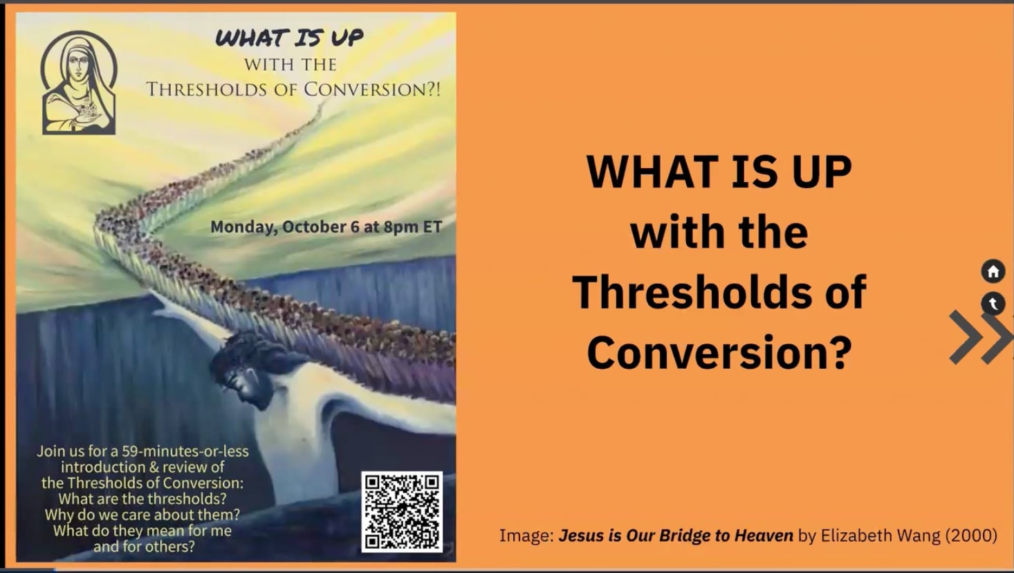 WHAT IS UP With Thresholds of Conversion?!