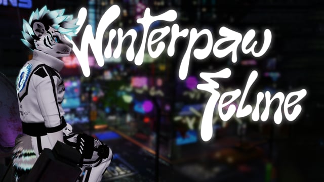Winterpaw Feline ~ VRChat + VTuber