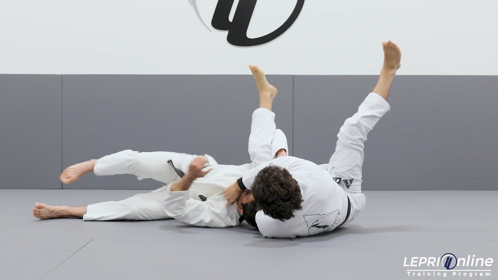 Lepri BJJ Online Training: Guard Pull to Lasso Over Head Sweep Attempt to D