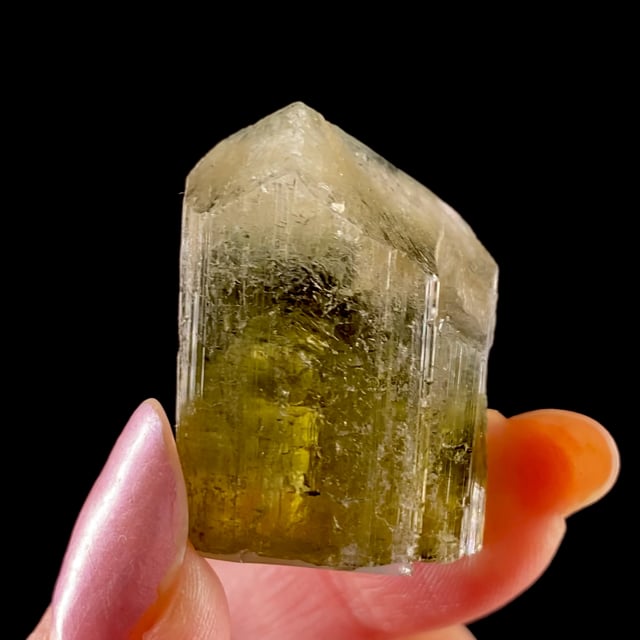 Dravite Tourmaline (Vanadium-bearing) (unique coloring) | Landanai ...