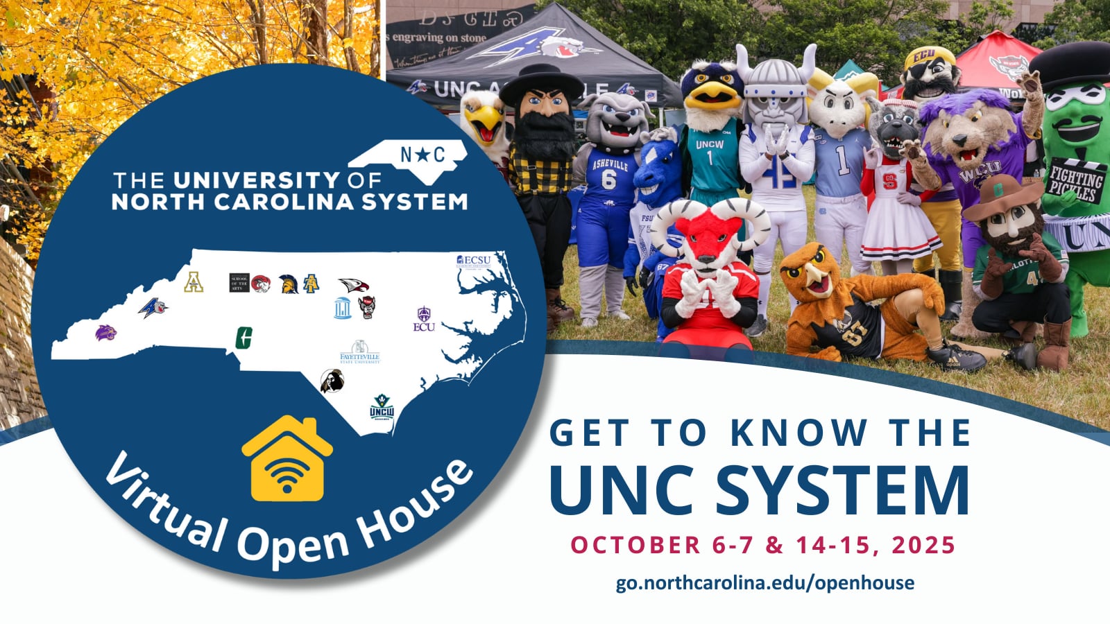 UNC System Virtual Open House - October 6, 2025 | Videos & Movies on Vimeo