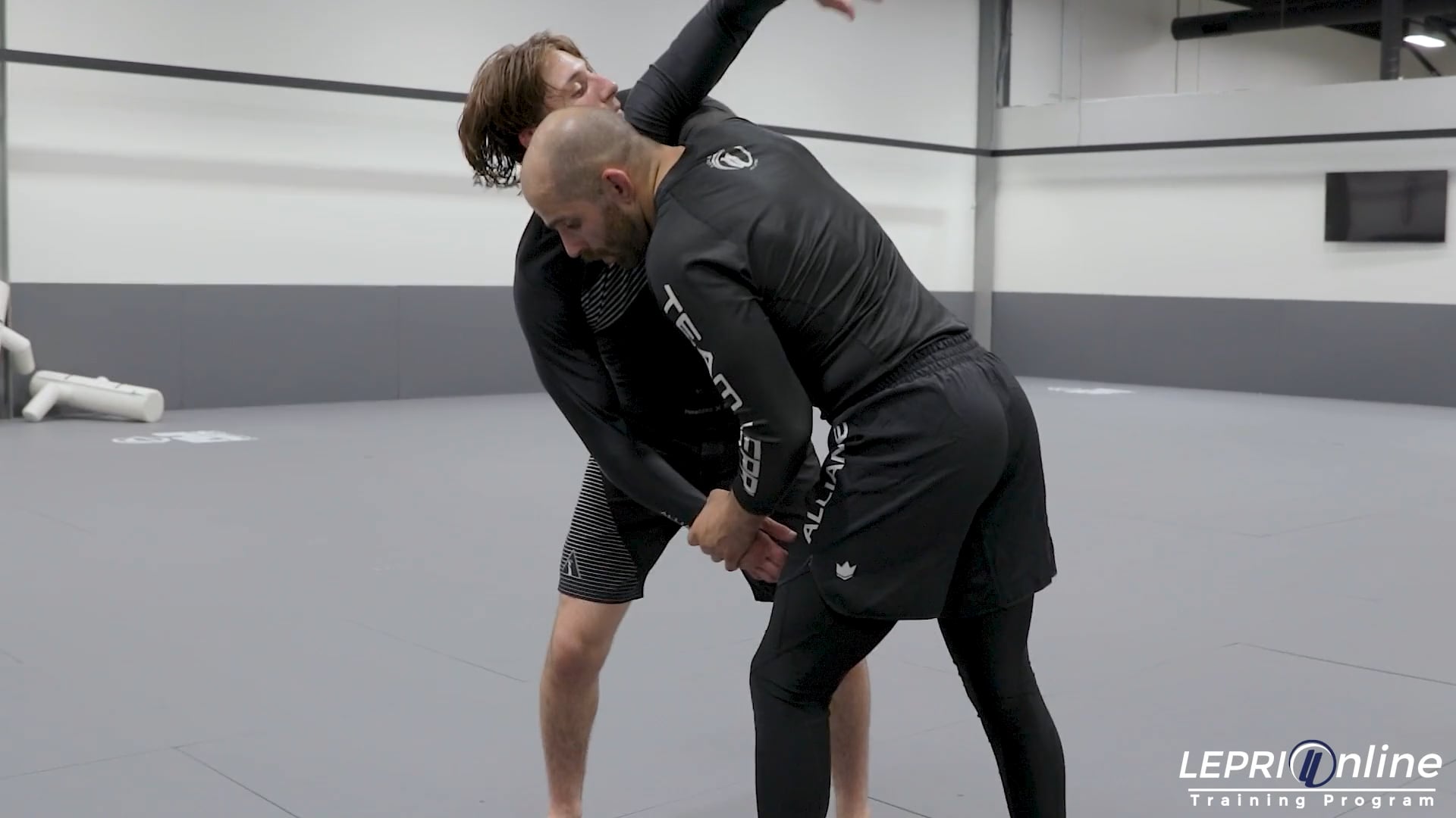 Lepri BJJ Online Training: Over Under with Wrist Control to Knee Pick