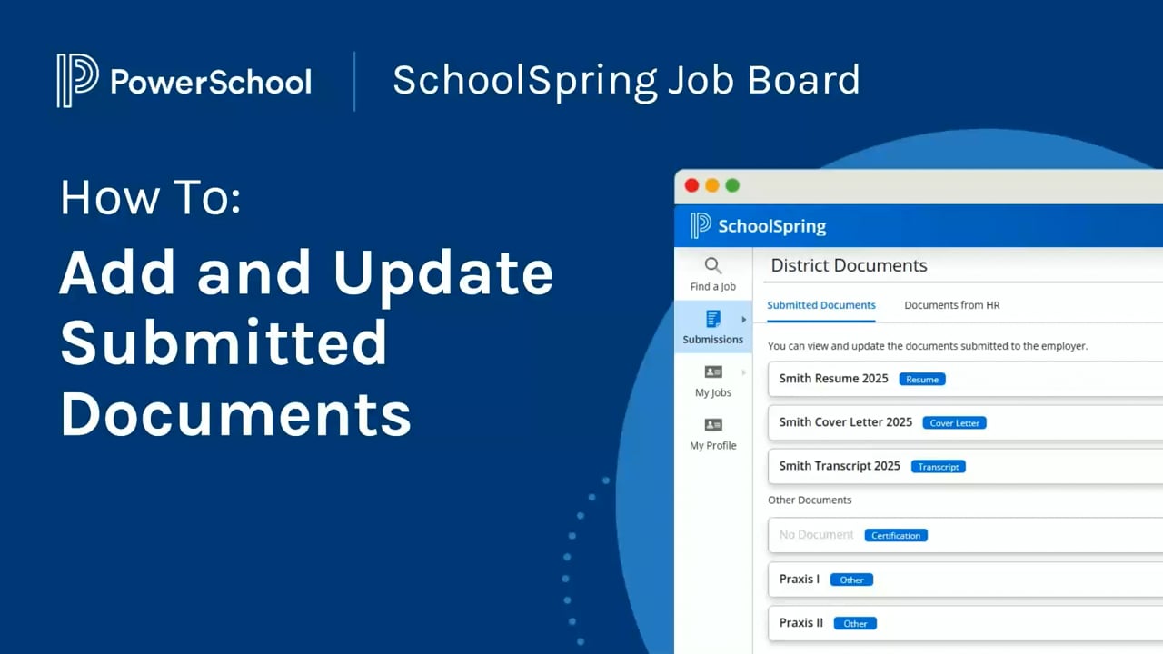 Video: How to Add and Update Submitted Documents - PowerSchool Community