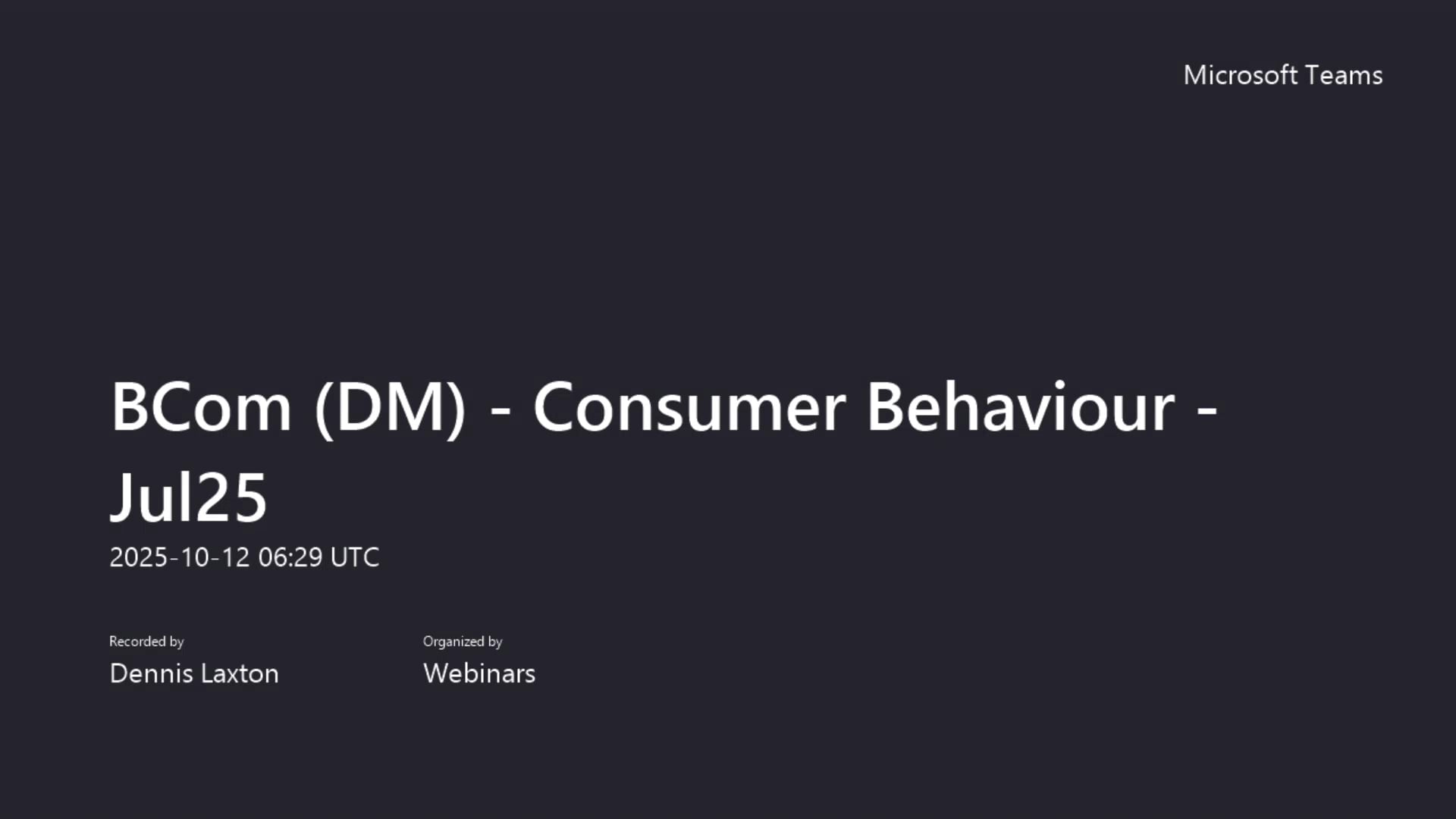 BCom (DM) - Consumer Behaviour - Jul25-20251012_083158-Meeting Recording