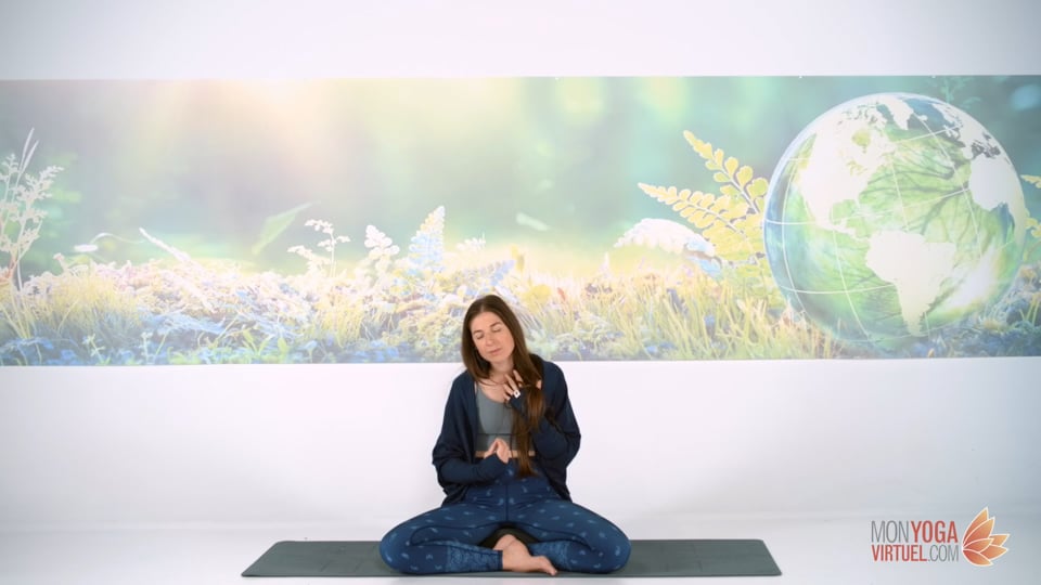 Respiration lunaire | Mon Yoga Virtuel