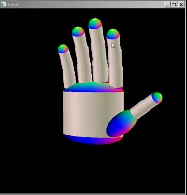 Hierarchy Hand Model with Modern OpenGL and depth shader on Vimeo