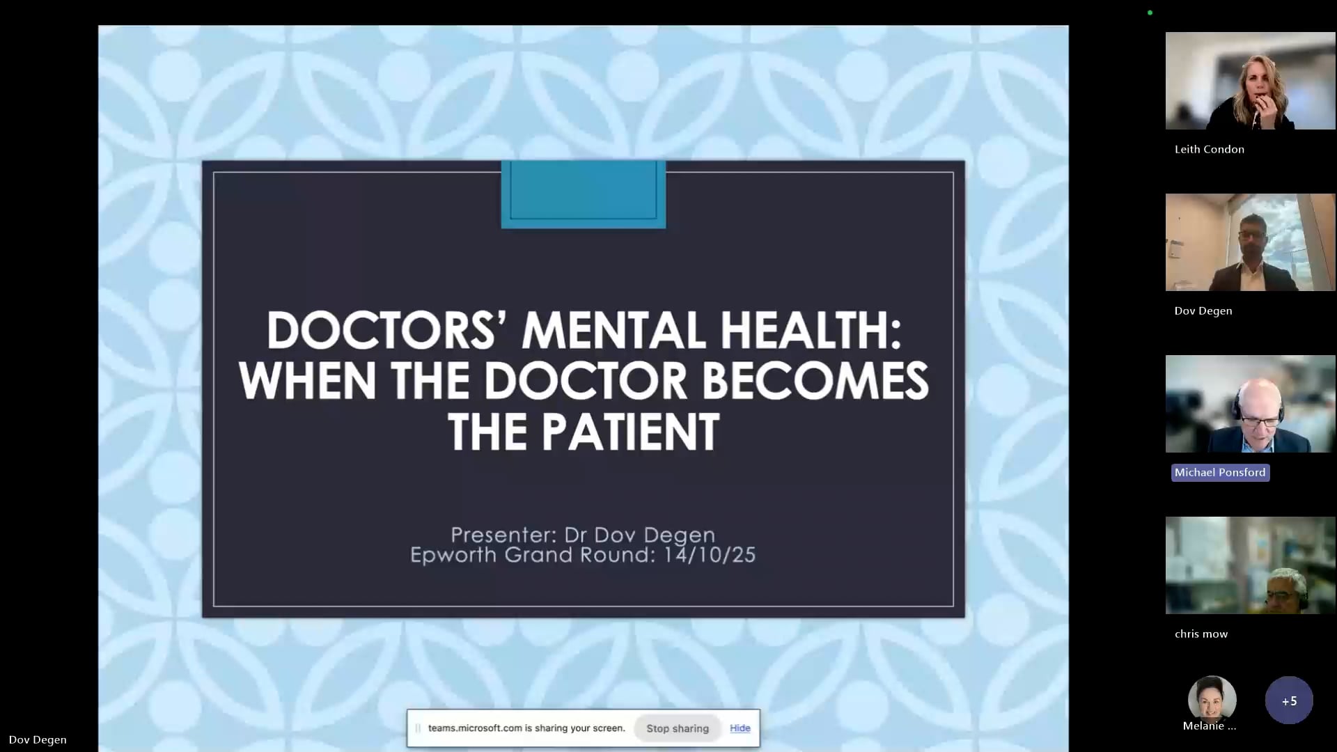 Epworth Grand Rounds Videos - Epworth Grand Rounds 14/10/2025: Doctors ...