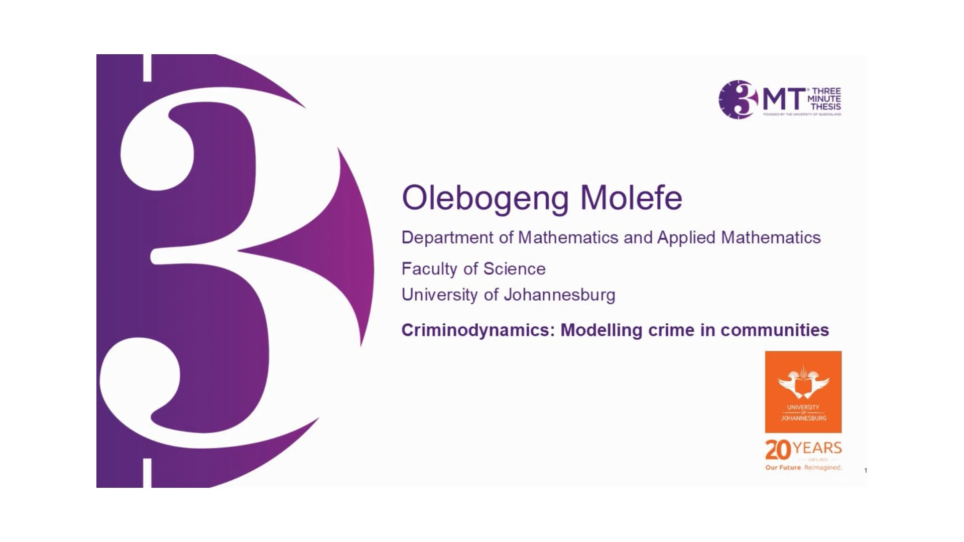 Olebogeng Molefe_UJ_3MT