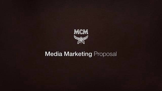 MCM Media Contents Proposal on Vimeo