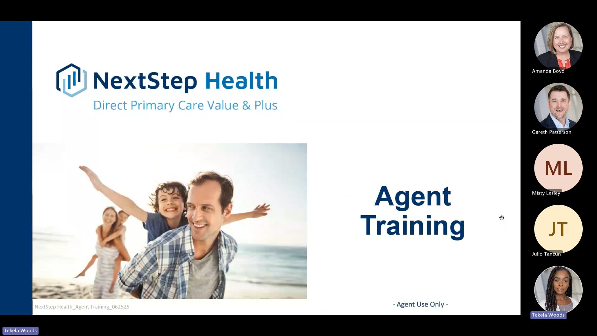 NextStep Health Agent Training
