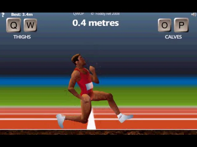 Play Qwop Flash