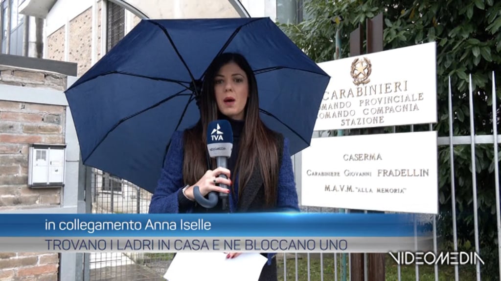 Racola: ARCUGNANO. TROVANO I LADRI IN CASA E NE CATTURANO UNO