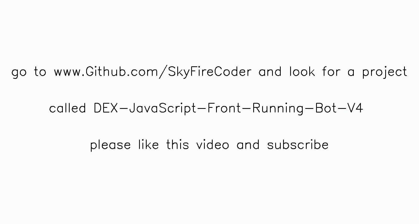 How to Config the Javascript DEX Front Running Bot v4