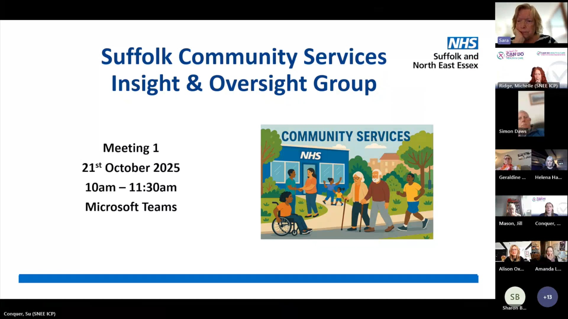 Community Services Insight & Oversight Group - first meeting-20251021 ...