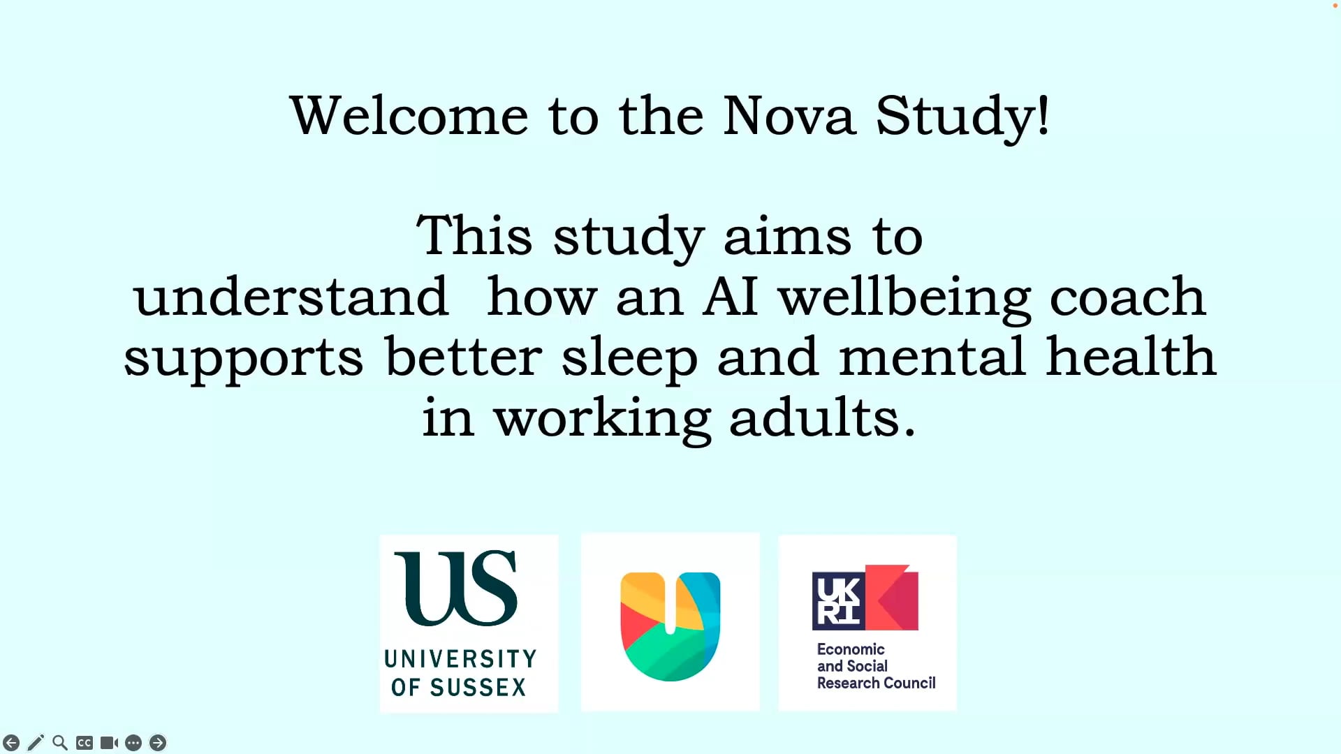 Nova Study Introduction | Videos & Movies on Vimeo