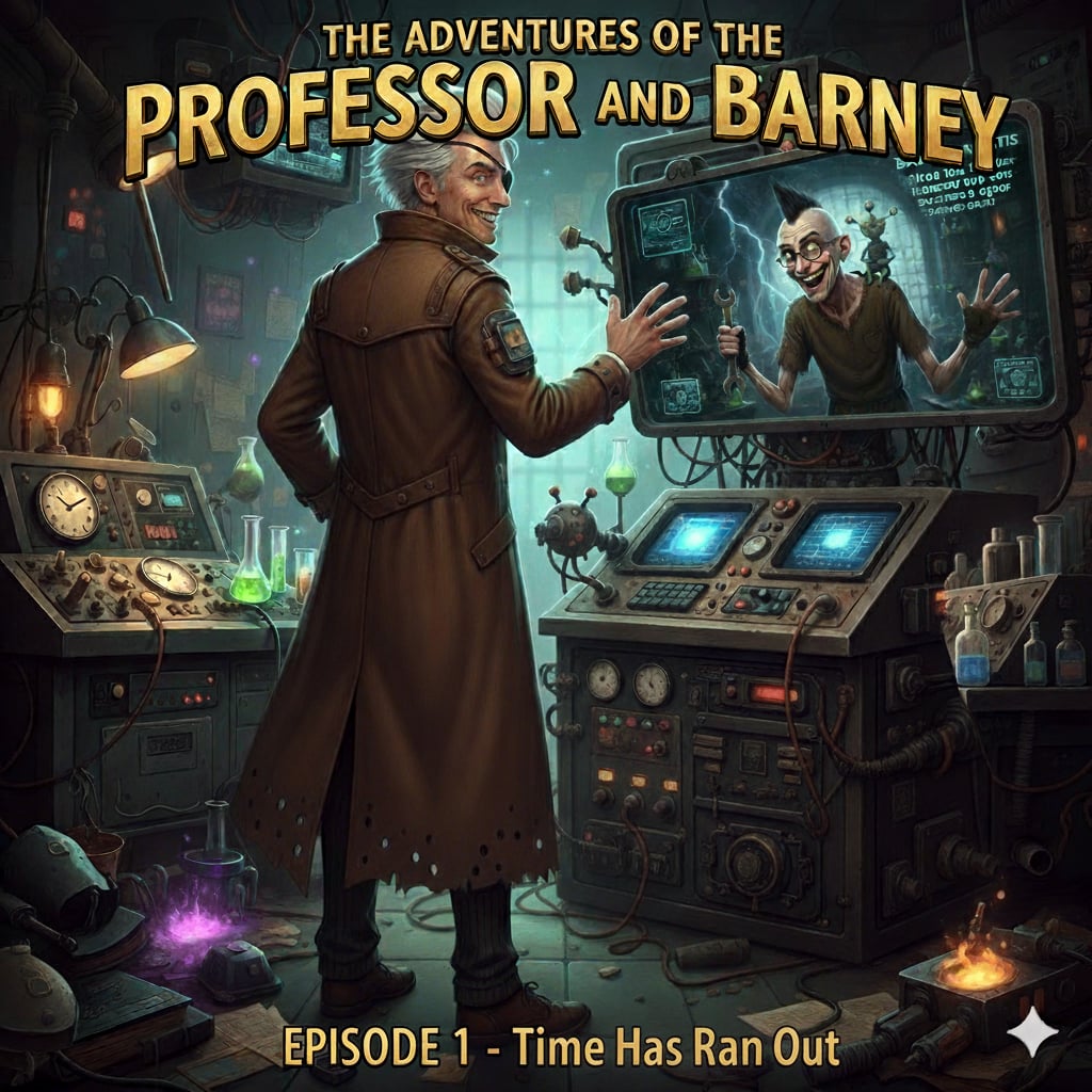The Adventures of the Professor and Barney: EPISODE 1 - Time Has Ran Out