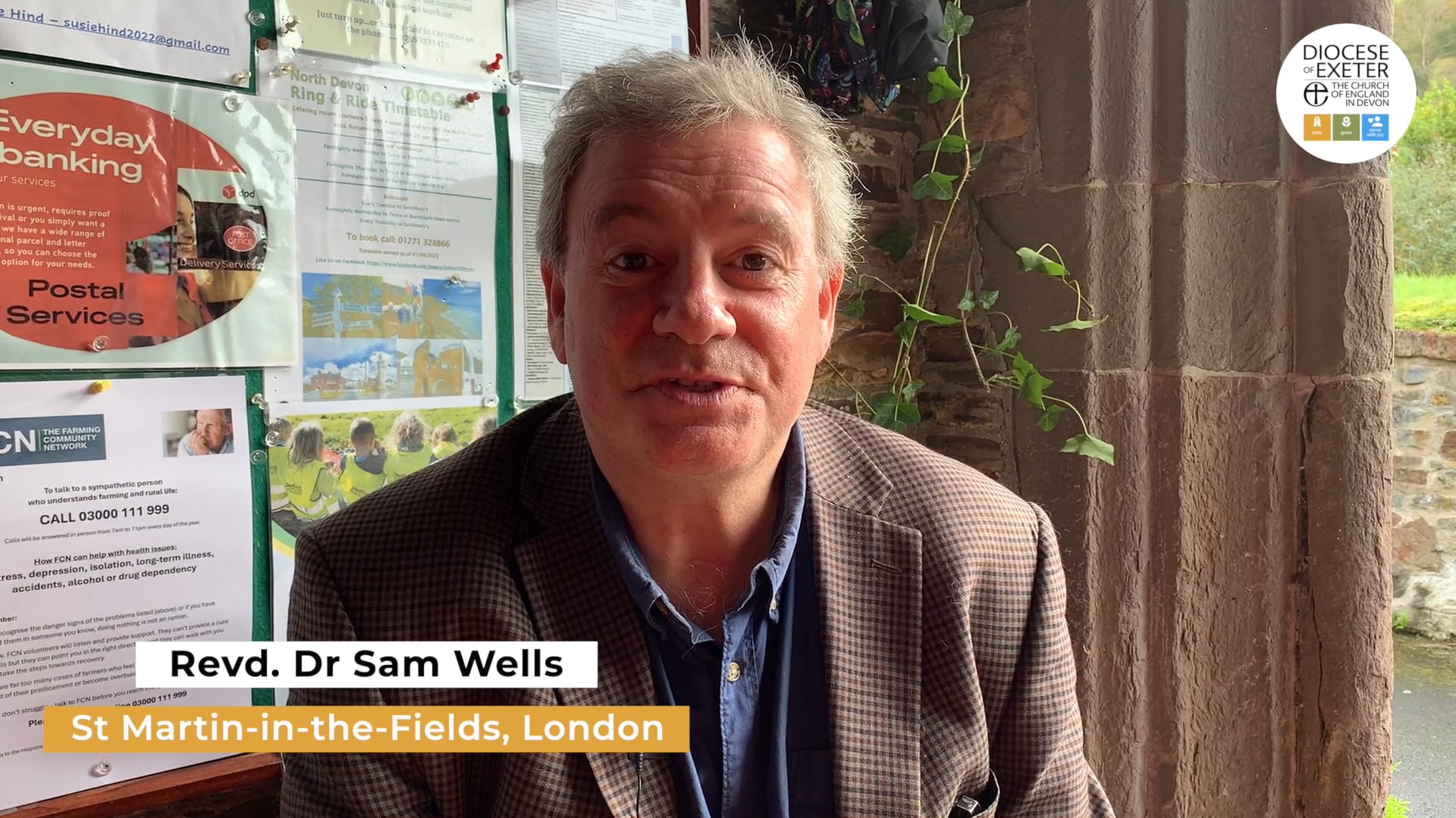 Talking Church with Rev'd Dr Sam Wells