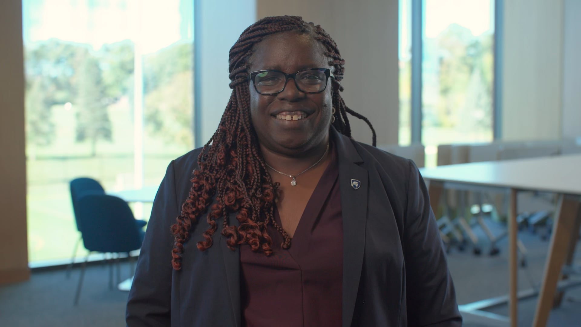 Dean Tonya L. Peeples shares a strategic planning update with students