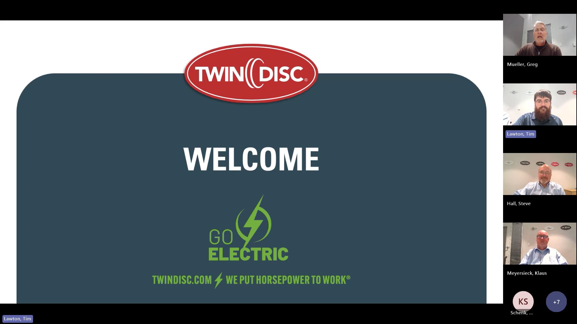 Twin Disc Webinar Navigating the Path to Electrification- Meeting ...