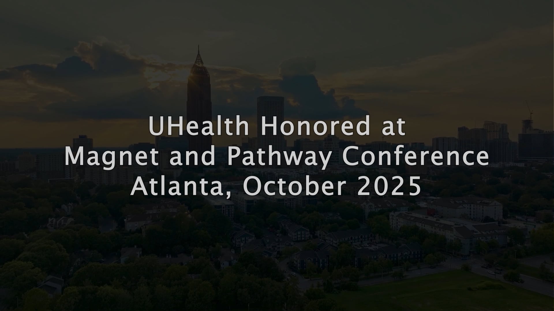 UHealth Honored at 2025 Magnet and Pathway Conference