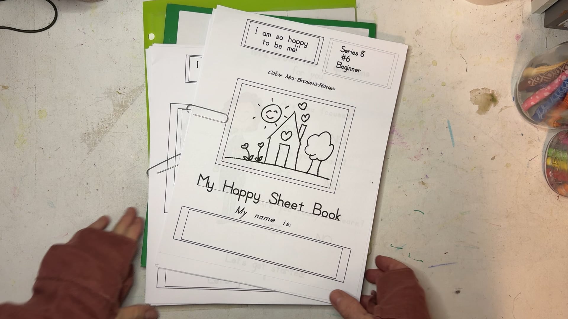 Beginner Happy Sheets-Learn with Mrs Brown