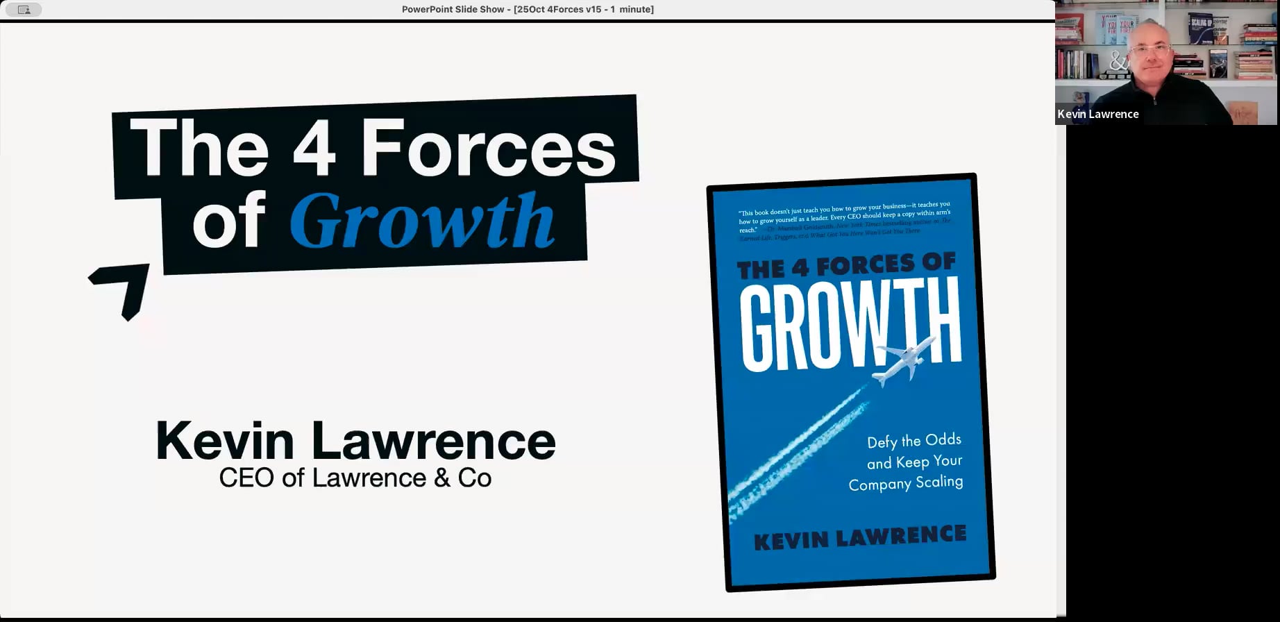 The 4 Forces of Growth 4 Minute Overview