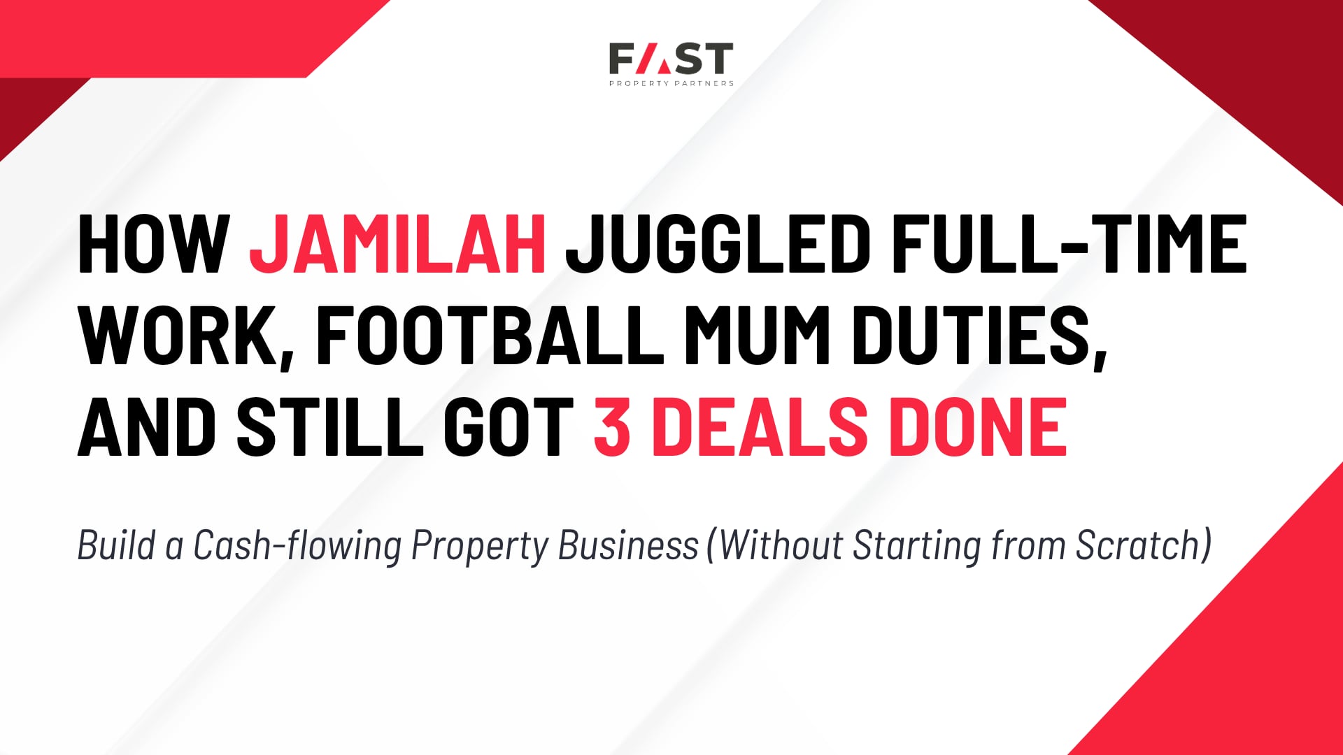 How Jamilah juggled full-time work, football Mum duties, and still got ...