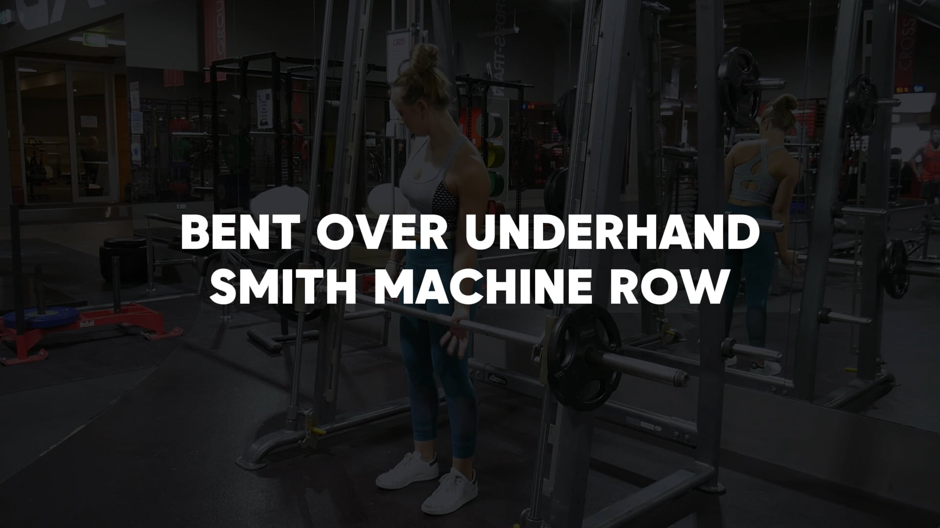 Bent Over Underhand Smith Machine Row