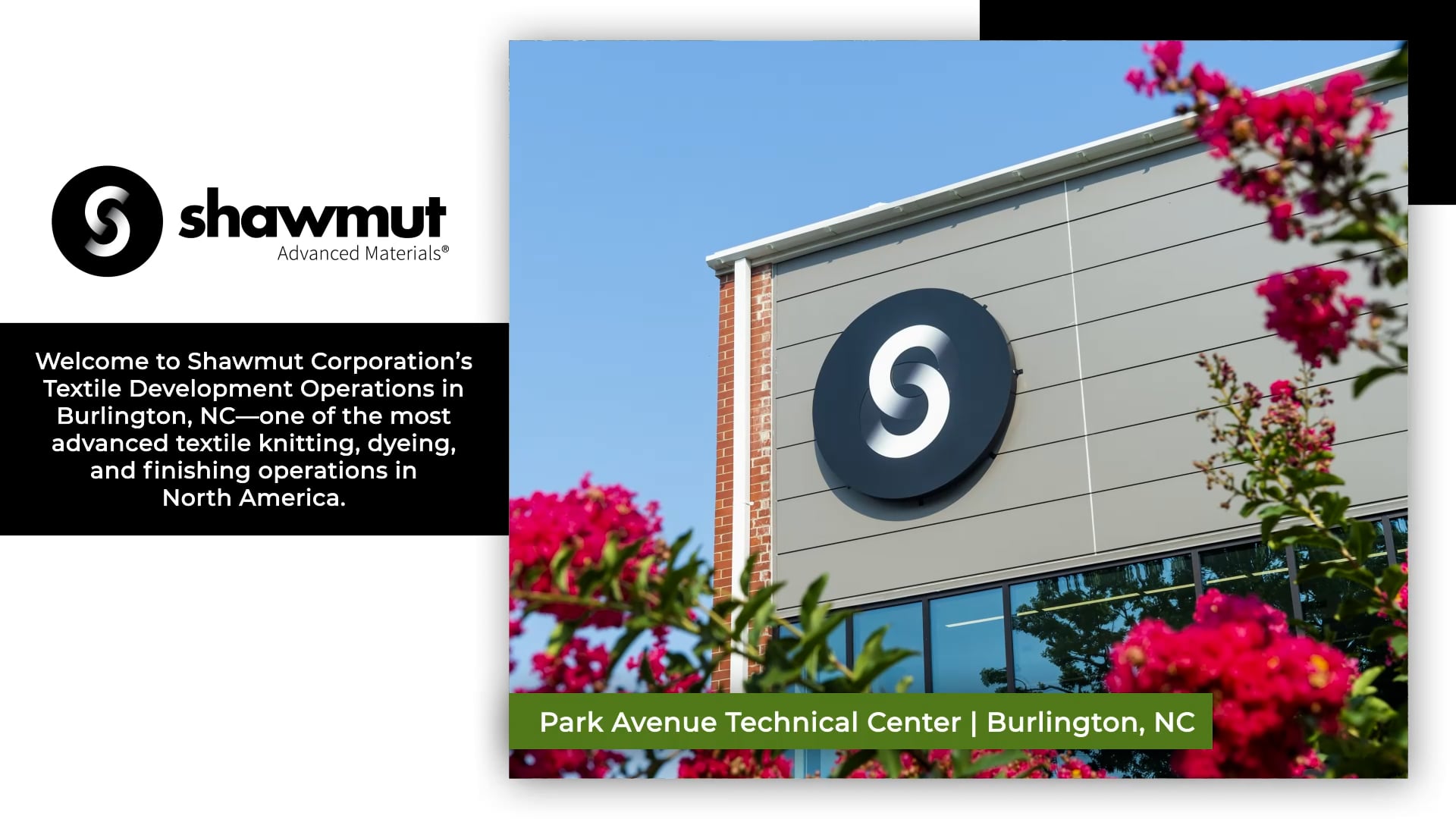 Shawmut Corporation - Park Avenue Technical Center Introduction