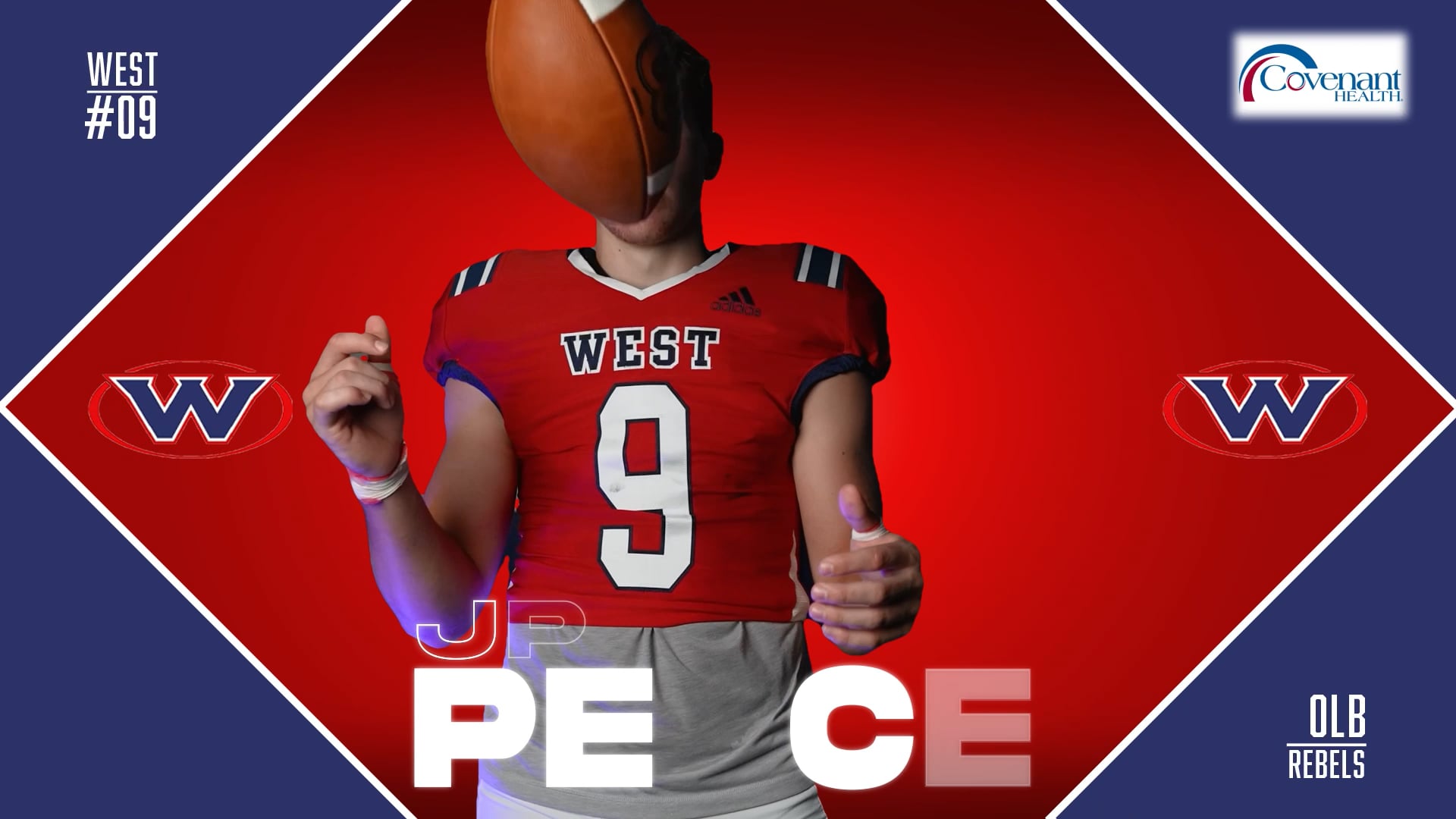 West player graphic JP Peace