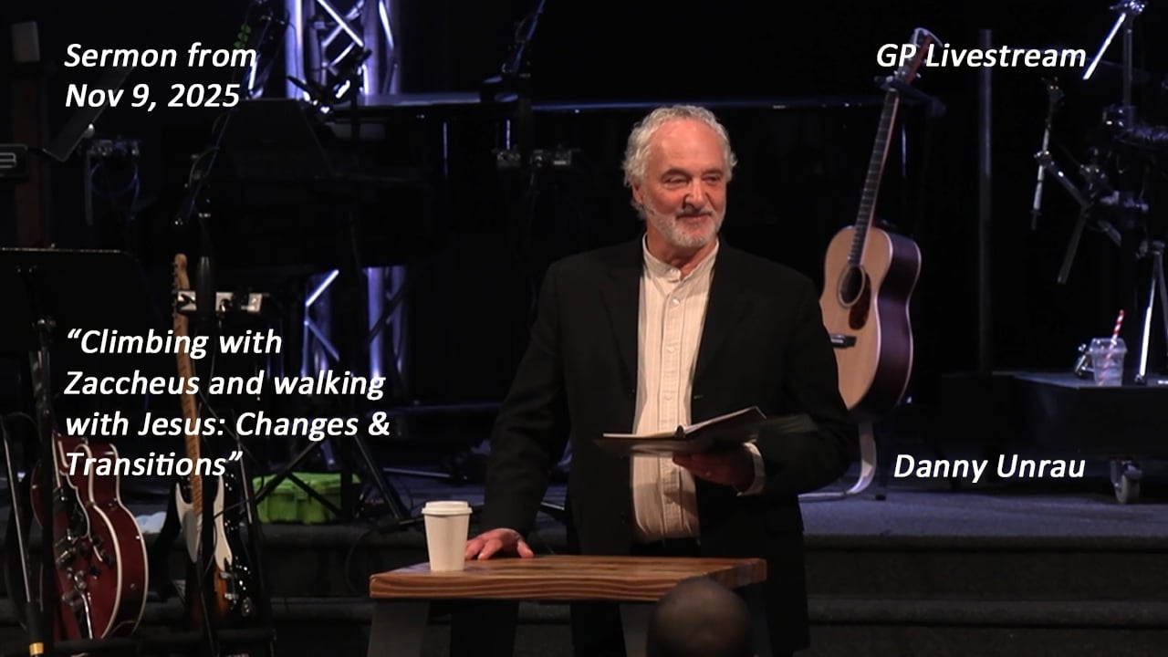 November 9 'Climbing with Zaccheus; Walking with Jesus: Changes ...