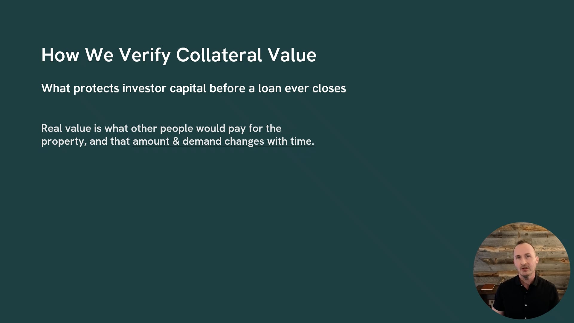 How We Verify Collateral Value—Protecting Investor Capital