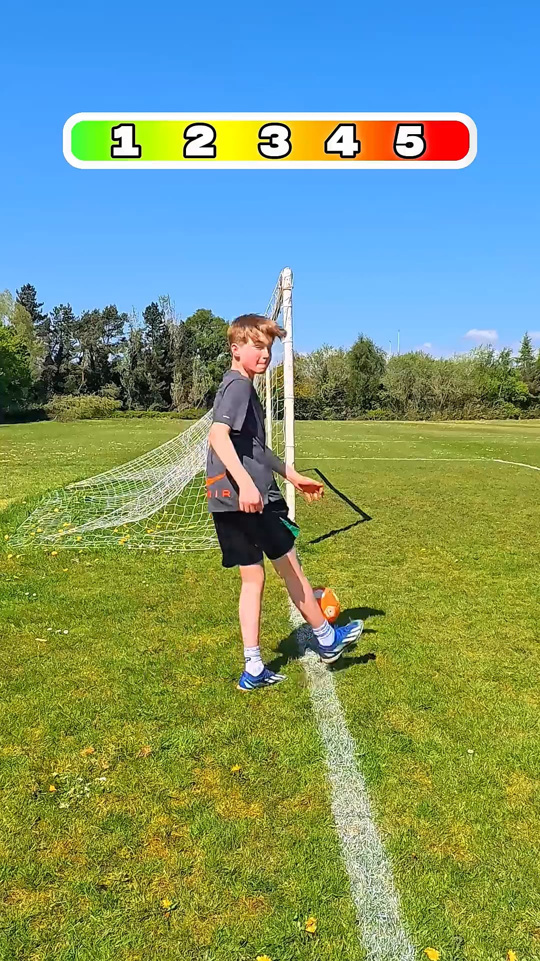 Curling into goal - Can you do this?