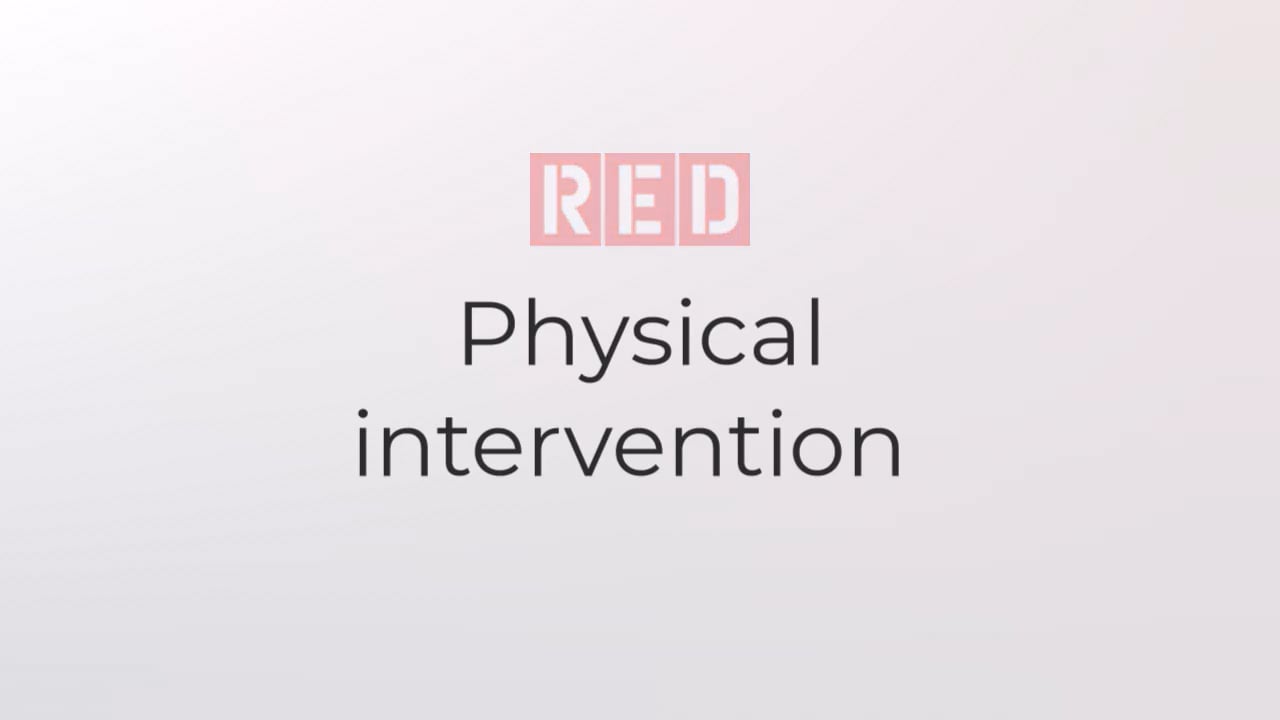 Training Physical intervention