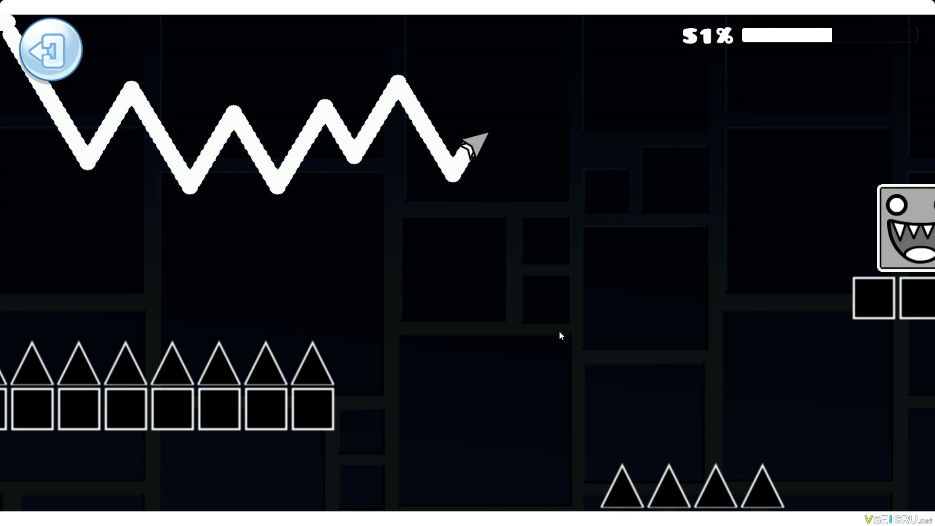 Geometry Dash Wave - Play Online