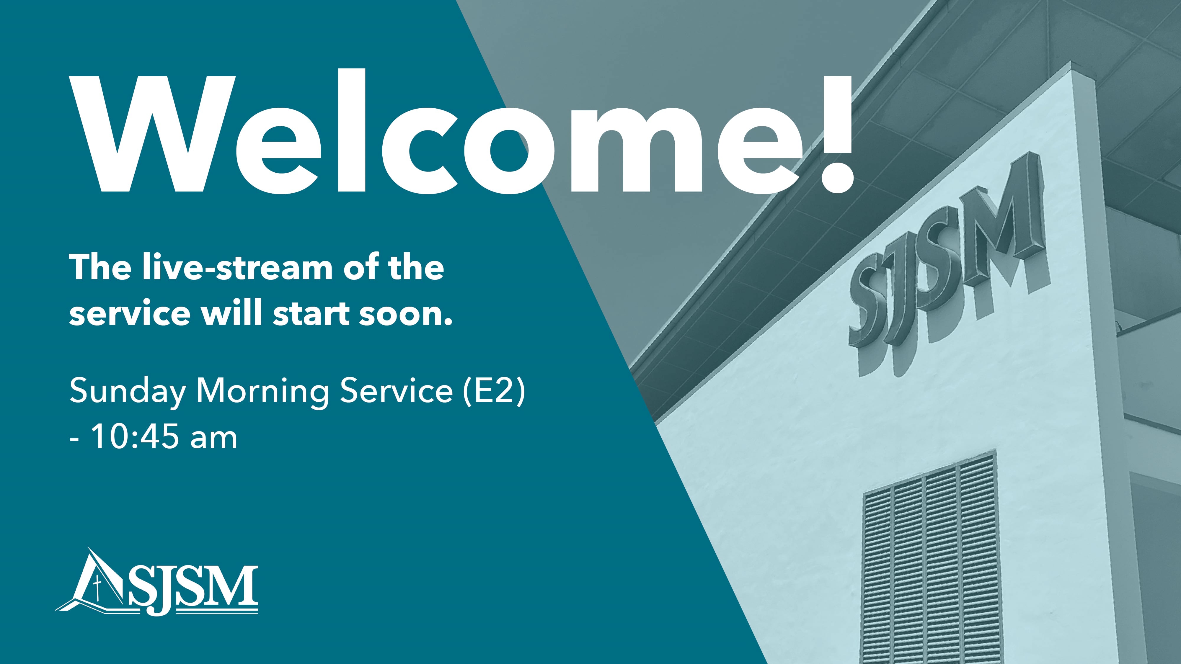 SJSM E2 Livestreamed Service