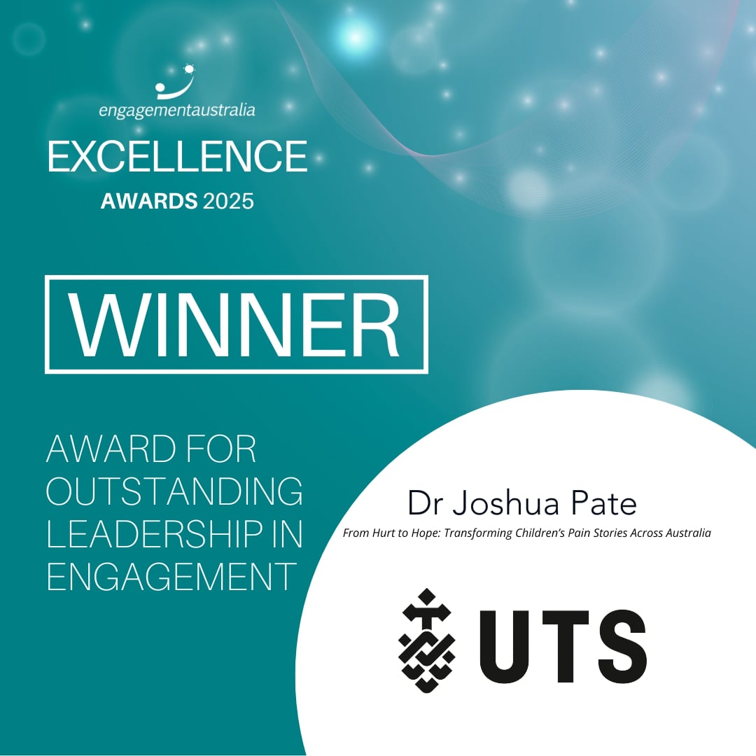 Outstanding Leadership in Engagement Winner - Dr Joshua Pate