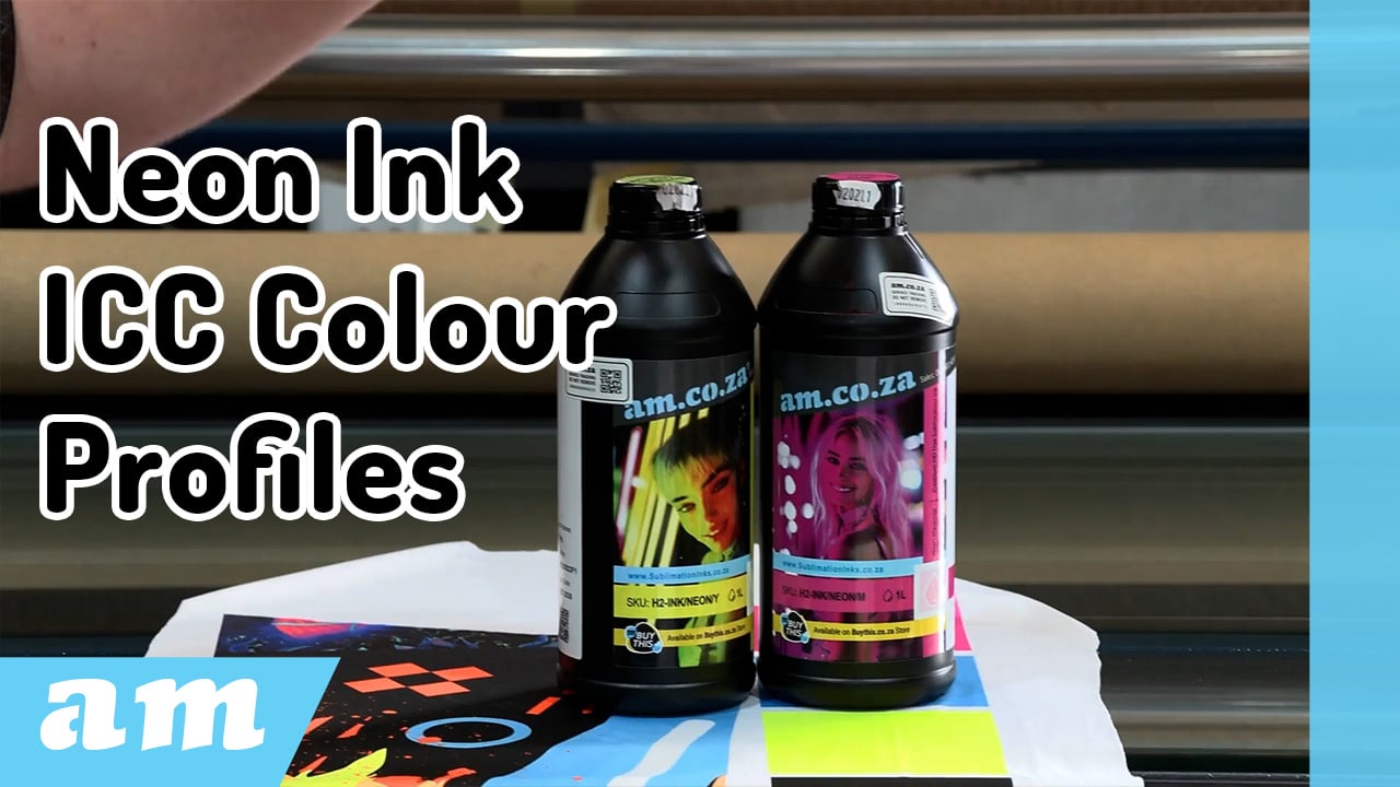 Neon Sublimation Ink ICC Colour Profiles by InkRIP Software