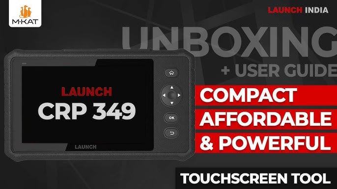 MKAT CRP 349 Car Scanner Unboxing + User Guide | Compact & Affordable ...