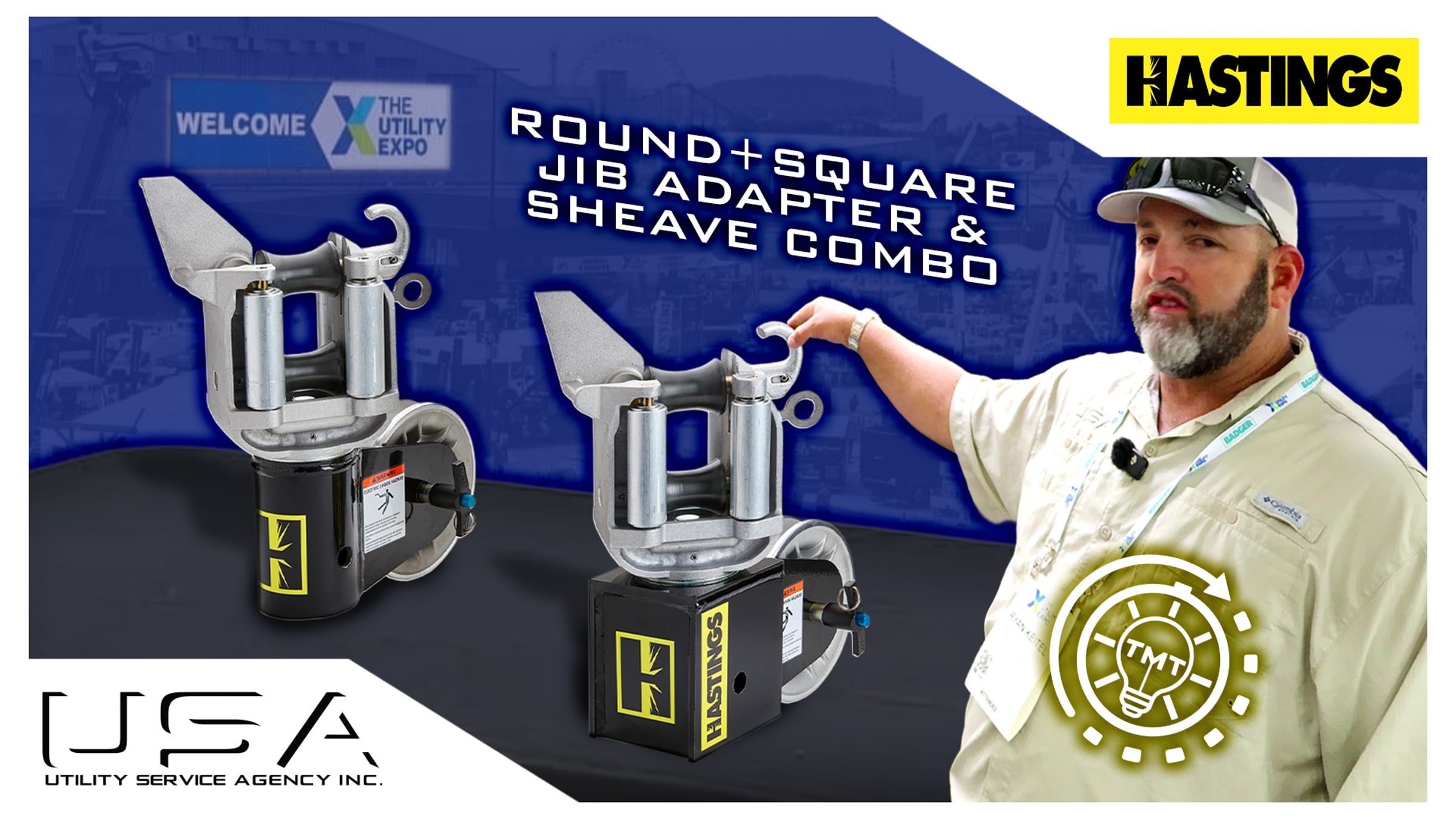 TMT | Hastings All-in-One Jib Head: Adapter, Conductor Holder, & Sheave ...