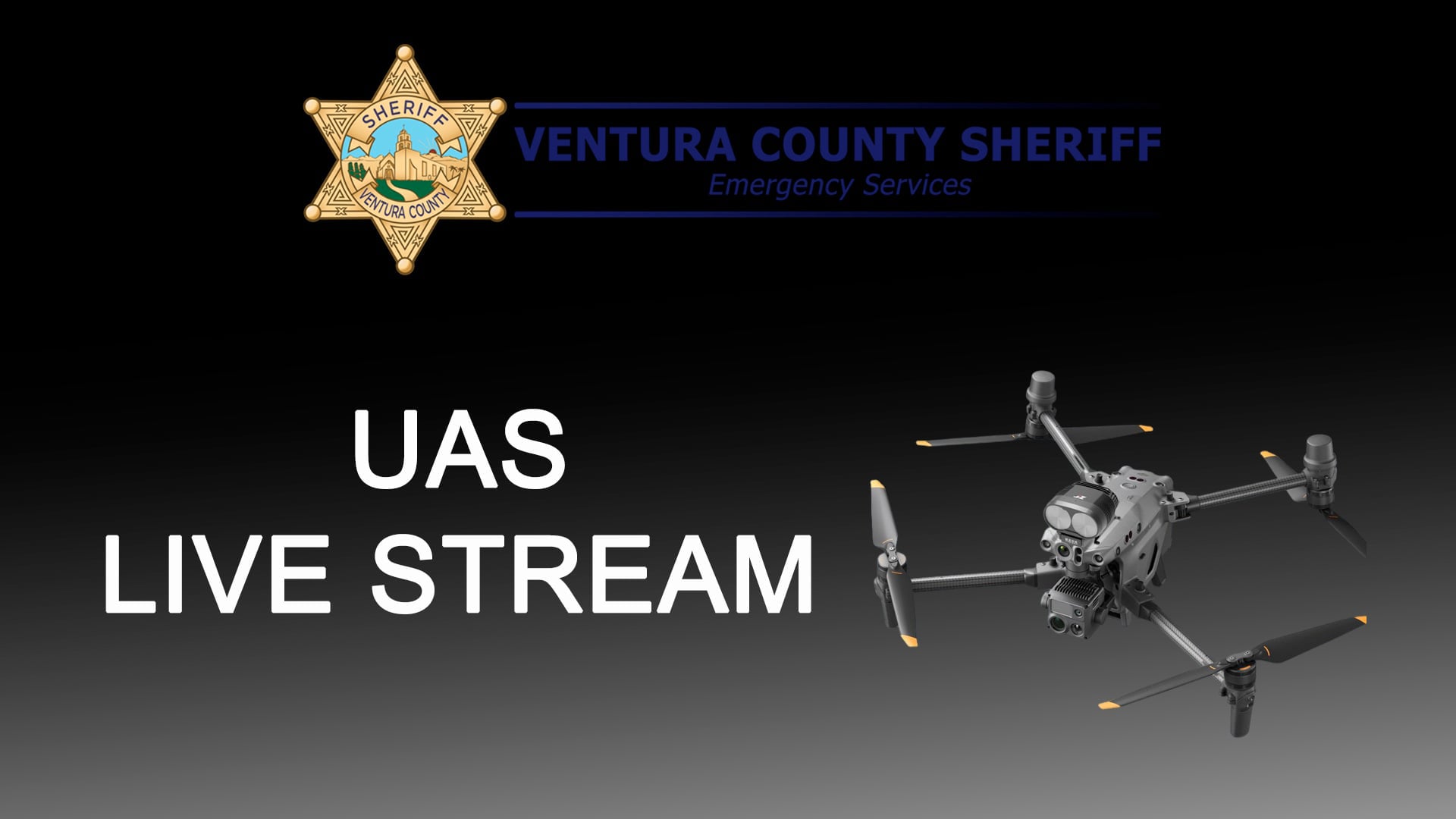 UAS - Emergency Services Stream