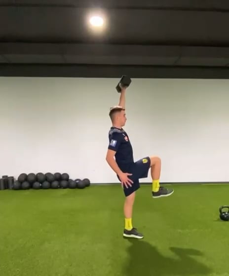 SL Stance + 1 Arm Snatch