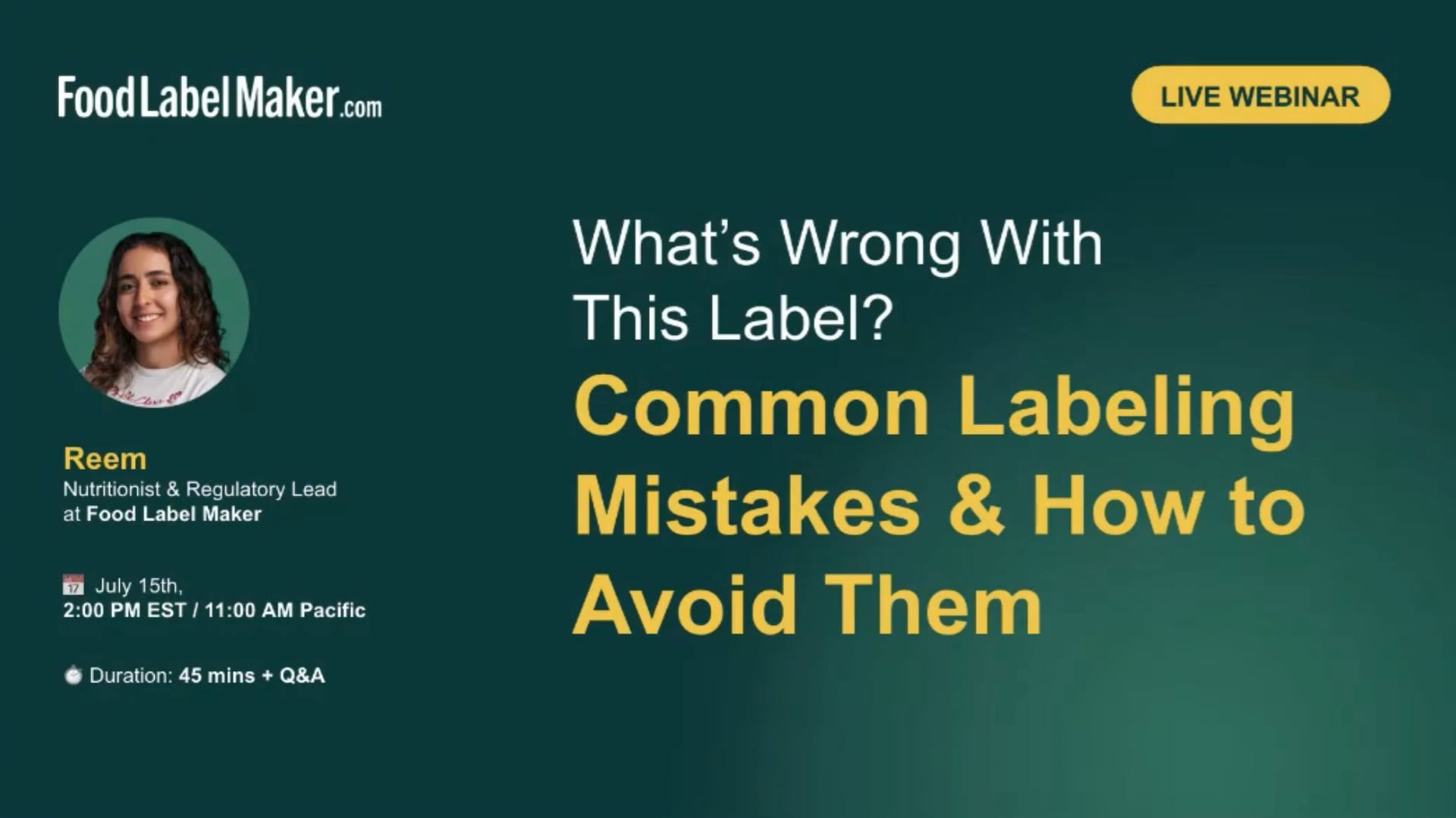 Common Food Labeling Mistakes: How to Avoid Recalls & Stay Compliant ...
