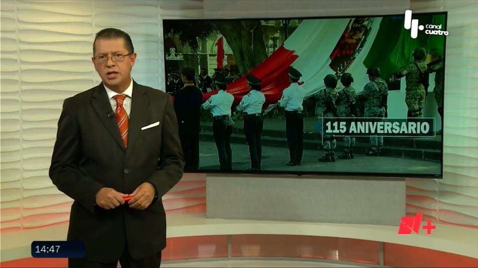 Las Noticias con Hugo Meza desfile 2 20-11