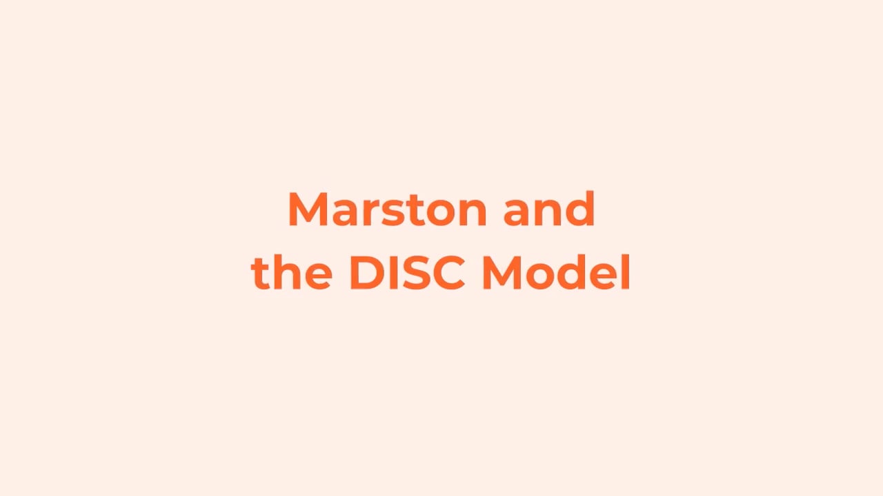 Marston and the DISC Model