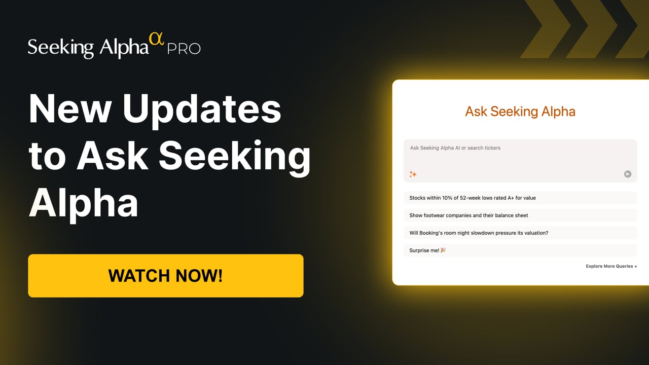 New Updates To Ask Seeking Alpha! | Seeking Alpha